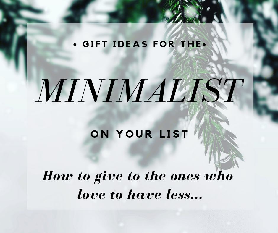 Minimalist On Your List - Open Space Organizing - Open Space Organizing