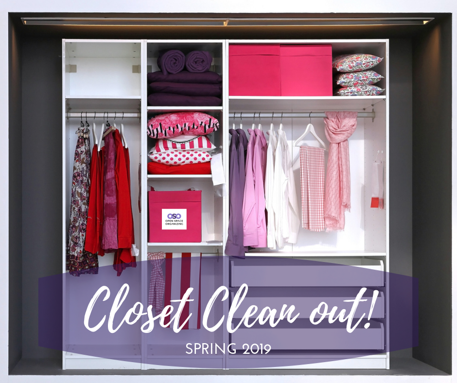 Closet Clean Out! - Open Space Organizing - Open Space Organizing